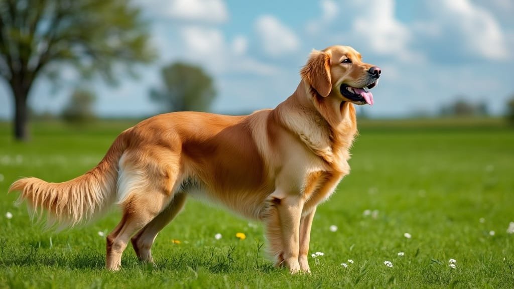 ¿Cómo Es La Estructura Corporal De Un Golden Retriever?